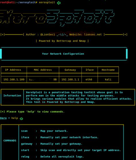 Xerosploit A Man In The Middle Attack Framework Hacking Articles