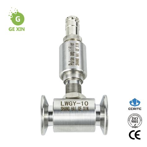 Lwgy RS Water Modbus Communication Clamp Water Flow Meter For Turbine Flow Meter Water
