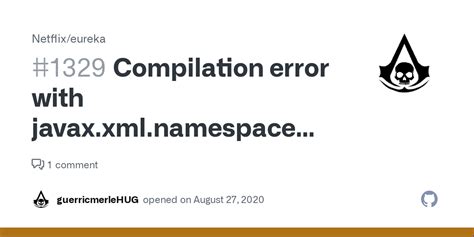 compilation error with javax xml namespace after upgrading to hoxton
