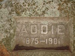 Adeline A “addie” Emerson Doe 1875 1901 Find A Grave Memorial