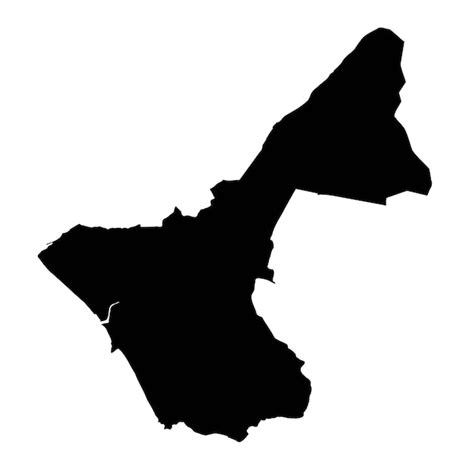 Premium Vector District Of Port Talbot Map District Of Wales Vector Illustration