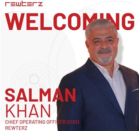 salman khan named coo of rewterz propelling cybersecurity excellence