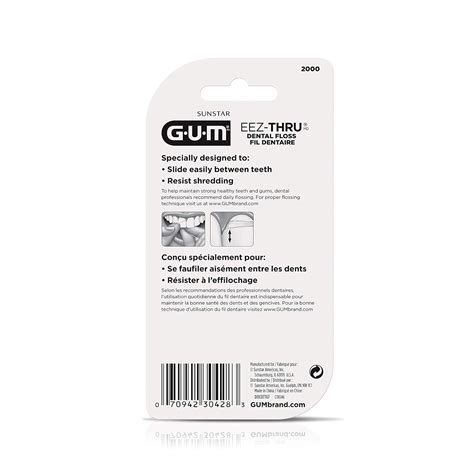 Gum Eez Thru Dental Floss 2000