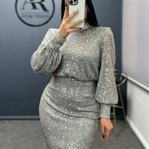 مدل پیراهن آستین دار بلند مدل لباس آستین دار مجلسی