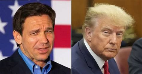 Donald Trump Accused Of Spreading False Rumor About Desantis As He