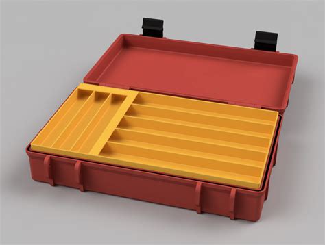 Rugged Box With Horizontal Inserts Parametric By Whity Download