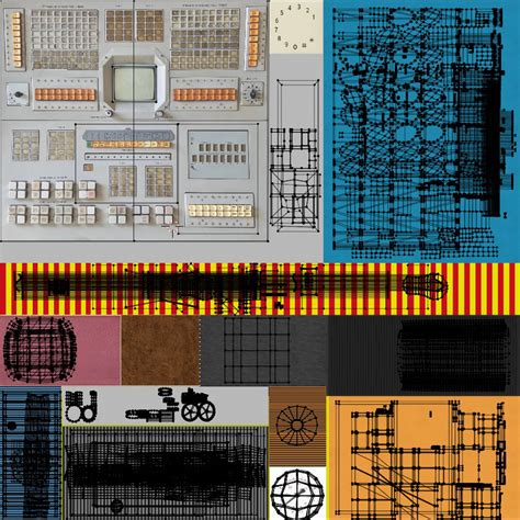 3d Cross Section Reactor Chernobyl Model Turbosquid 2138566
