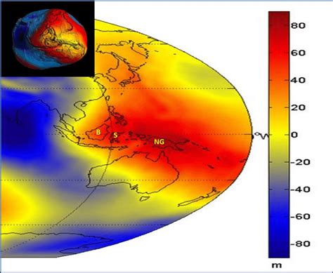Goce Satellite Gravity There Is A Strong Positive Anomaly In The Se Download Scientific
