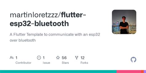 Github Martinloretzzzflutter Esp32 Bluetooth A Flutter Template To