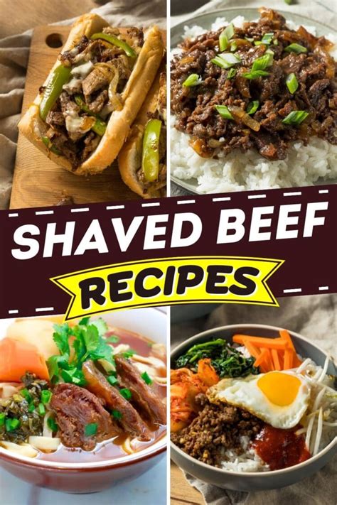 Best Shaved Beef Recipes Easy Steak Dishes Insanely Good