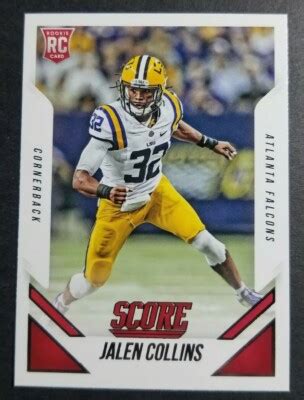 2015 Score 436 Jalen Collins Rc Louisiana Falcons Rookie Football