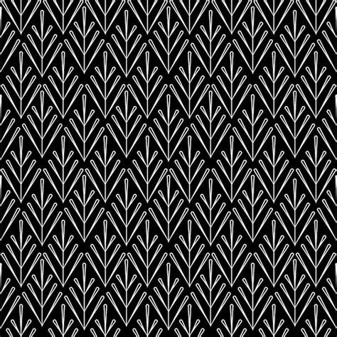 Premium Vector Rhombuses Black And White Pattern