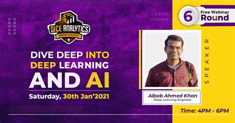 Free Webinar Dive Deep Into Deep Learning And Ai