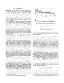 Fast Keypoint Detection In Video Sequences DeepAI