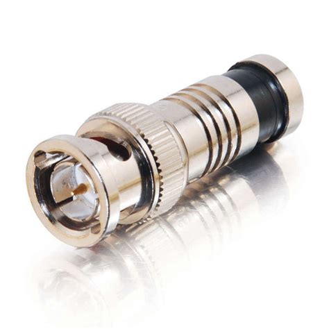 Rg59 Compression Bnc Connector 10pk