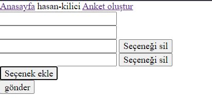GitHub Hasan Kilici Full Stack Survey App