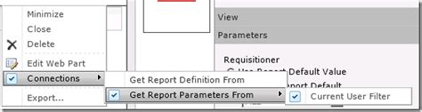 How To Use A Current User Filter To Filter An Ssrs Report Web Part In