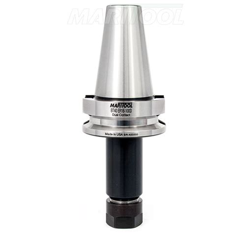 Bt40 Er16 100mm Dual Contact Tool Holder Made In Usa Maritool