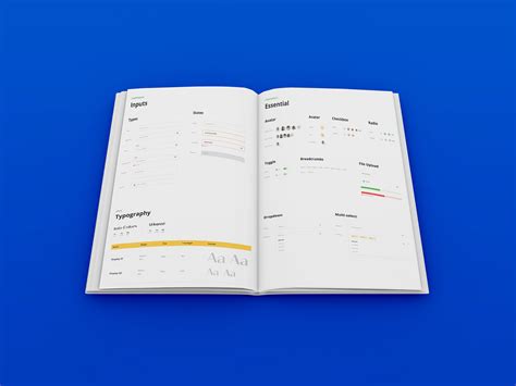 Web UI Style Guideline Behance