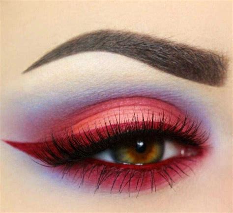 Макияж с розовой подводкой (61 фото)