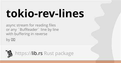 Tokio Rev Lines Rust Library Lib Rs