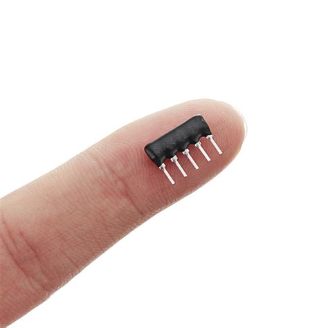 New 20pcs 5pin Resistor Network Array 4 7k Ohm A472j 4 7kr Dip