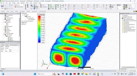 How To Design A Rectangular Waveguide Using Hfss Youtube