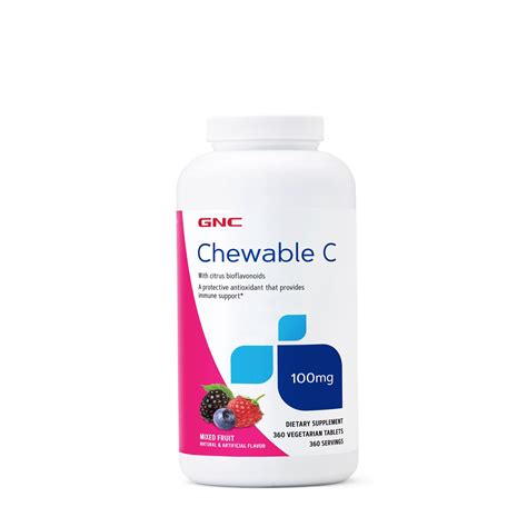 Chewable C 100 Mg Chewable Mixed Fruit 360 Vegetarian Tablets Au