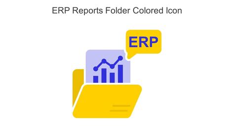 ERP Reports Folder Colored Icon In Powerpoint Pptx Png And Editable Eps Format PPT Presentation