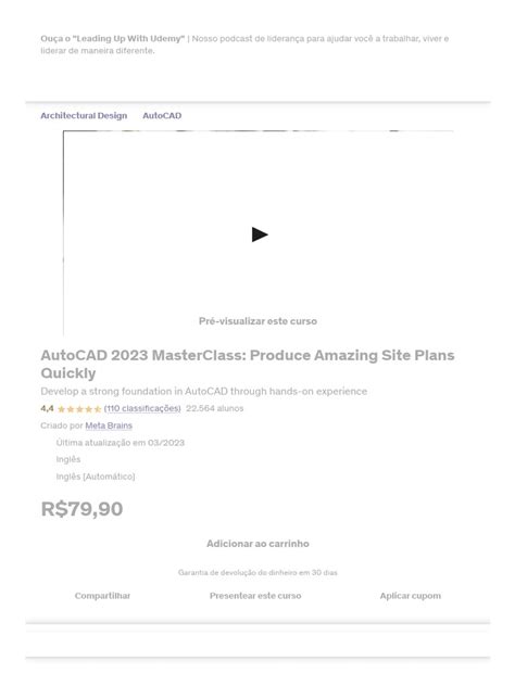 autocad 2023 masterclass produce amazing site plans quickly udemy pdf auto cad computing