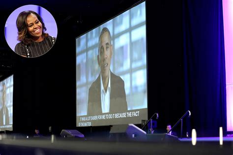 Barack Obama Gave A Two Minute Tribute To Michelle Obama On Their
