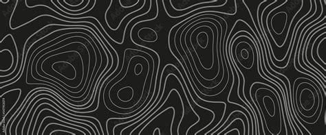 Topographic Map Background Concept Geography Scheme Topographic Map