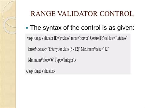 Validation Ppt