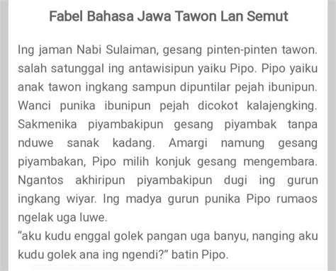 Detail Contoh Cerita Parabel Koleksi Nomer 12