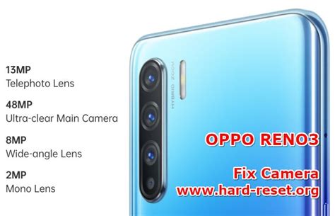 How To FIX Camera OPPO RENO Problems Hard Reset Factory Default Community