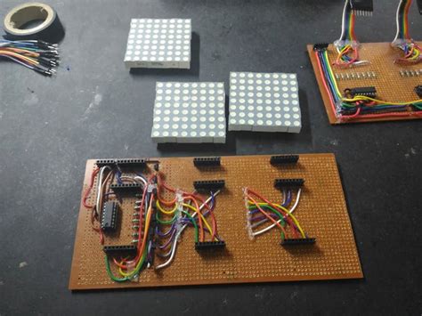 48 X 8 Scrolling Led Matrix Using Arduino