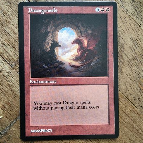 Dracogenesis A Mtg Proxy Abyss Proxy Shop Enhance Your Commander