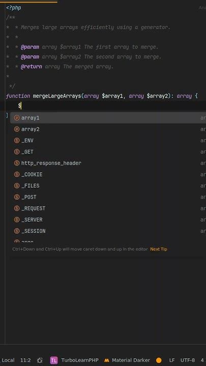 How To Merge Large Arrays Efficiently In Php Master Php Performance Efficient Large Array
