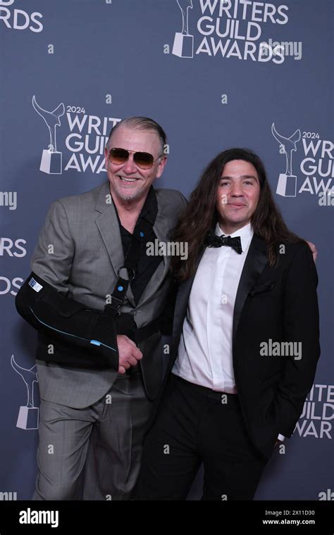 Los Angeles California Usa 14th April 2024 Writer Tony Barbieri And