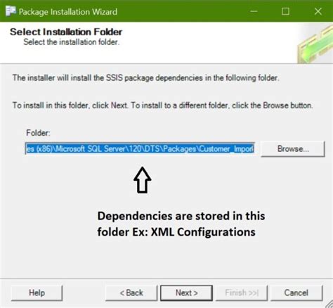 Deploying Ssis Package Using Deployment Manifest With Screenshots