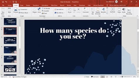 D Powerpoint Slide Transition