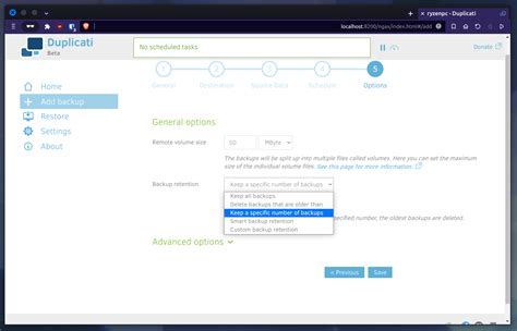 Easily Set Up Remote Backups With Open Source Duplicati