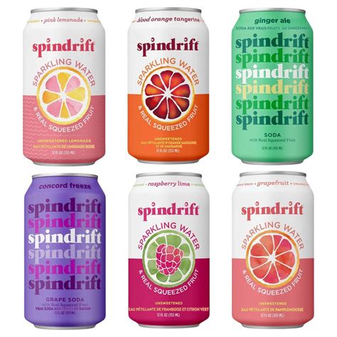 Spindrift Bestsellers Sparkling Variety Pack At Naturamarket