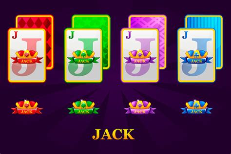 포커와 카지노를 위한 4 개의 잭 놀이 카드 정장 세트 하트 스페이드 클럽과 다이아몬드 잭의 집합입니다 4가지 개체에 대한 스톡 벡터 아트 및 기타 이미지 Istock