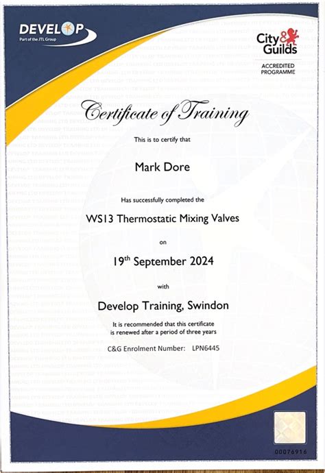 Mark Dore On Linkedin Tmv Servicing Tmvservicing Certificate Certified Training Aquajen…