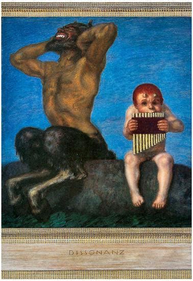 Franz Von Stuck Dissonance Art Print Poster Posters