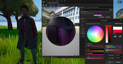 Modify A Clothing Asset In Unreal Editor For Fortnite Unreal Editor