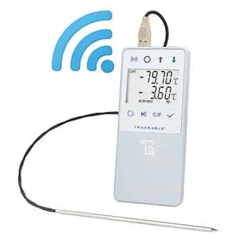 Traceable Calibrated Ultra Low Temperature Wi Fi Data Logger Compatible With TraceableLIVE