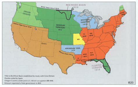 The Northern And Southern United States Circa 1850 Immigration And Slavery