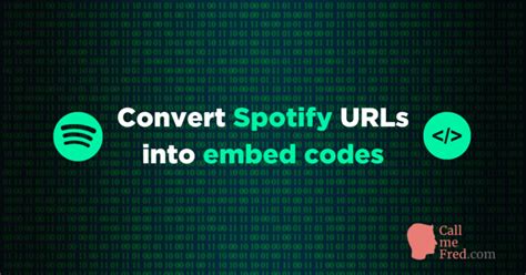 how to convert spotify track urls into spotify track embed codes call